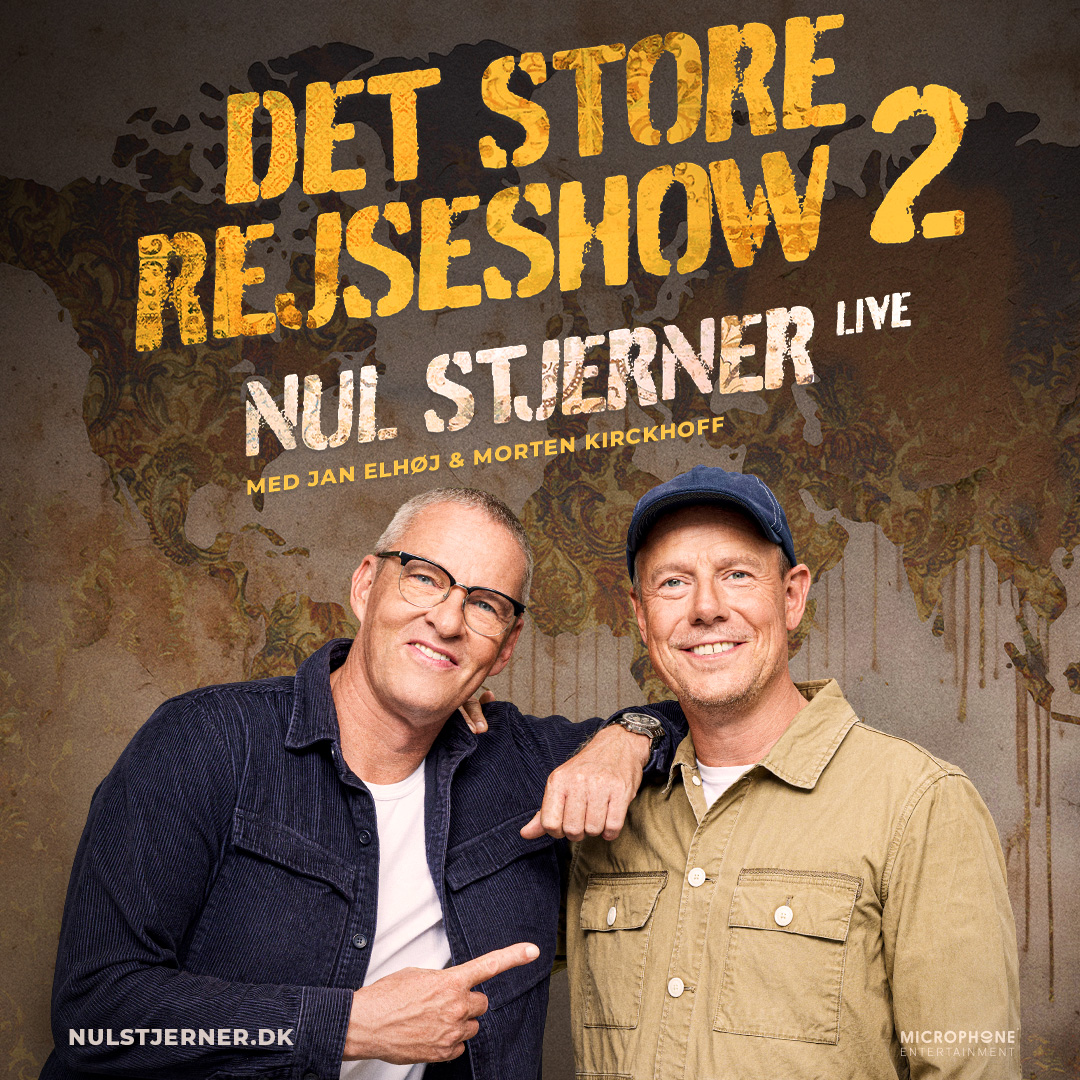 Nul Stjerner – Det Store Rejseshow 2 | Viften Rødovre – 8. oktober | Viften